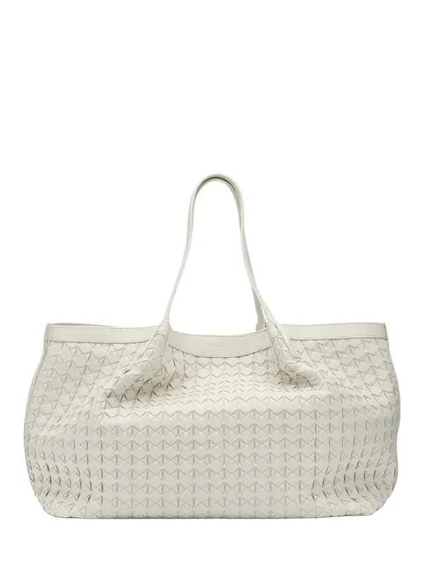 SERAPIAN Large Shoulder Bag - White
