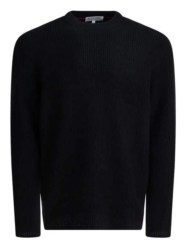 ALEX MILL Jordan Crewneck Sweater - Black