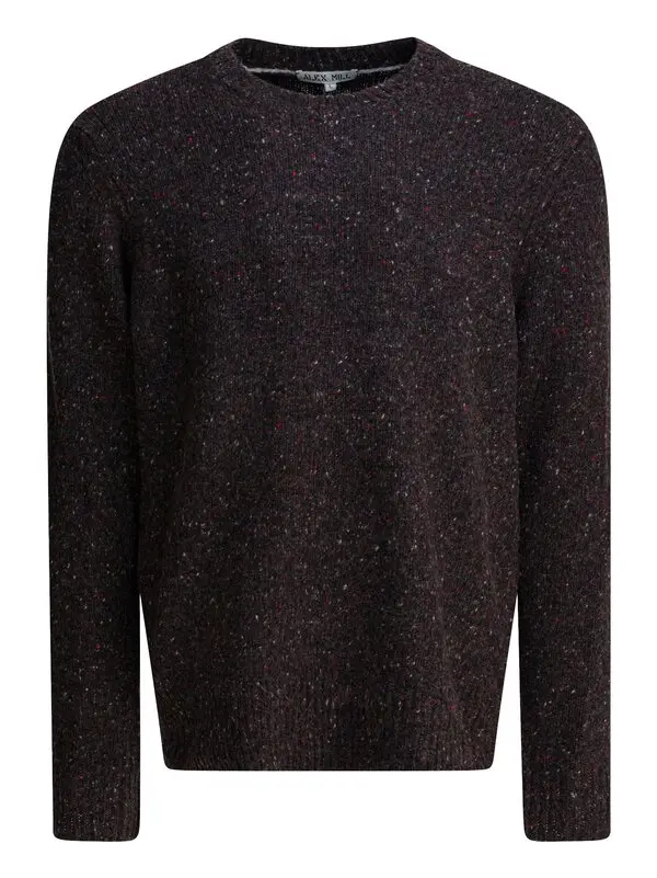 ALEX MILL Donegal' Wool Sweater - Brown