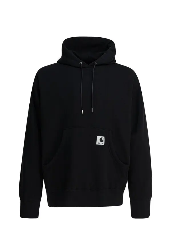 Sacai X Carhartt Wip Hoodie - Black