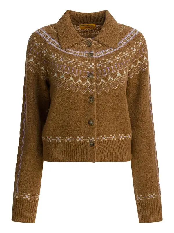 Guest In Residence Textured Knitwear - Brown