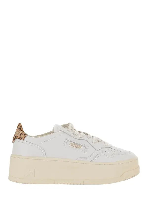AUTRY Medalist Platform Sneakers - White