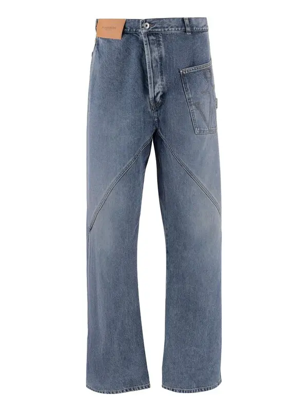 JW Anderson Cotton Jeans - Denim