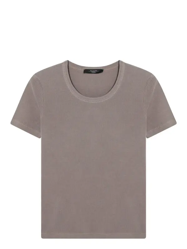Max Mara Cotton-blend T-shirt - Purple