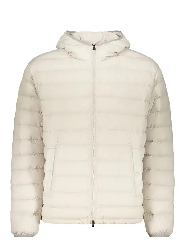 Herno Hooded Down Jacket - Ivory