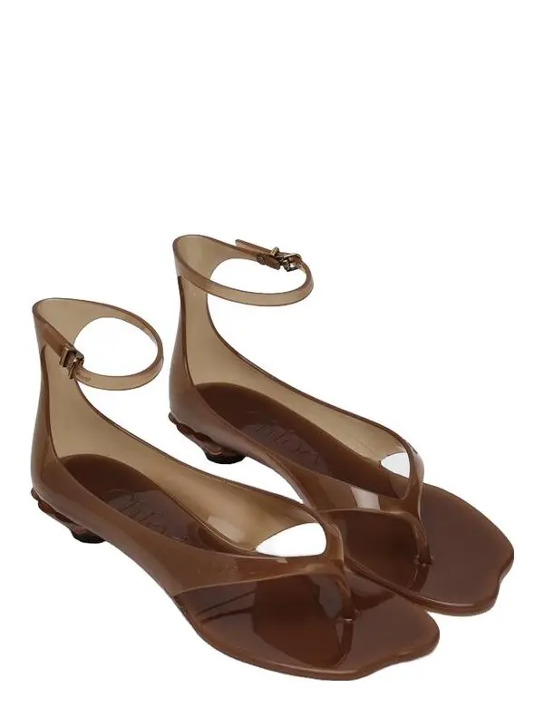 Chloé Jelly Sandals - Brown