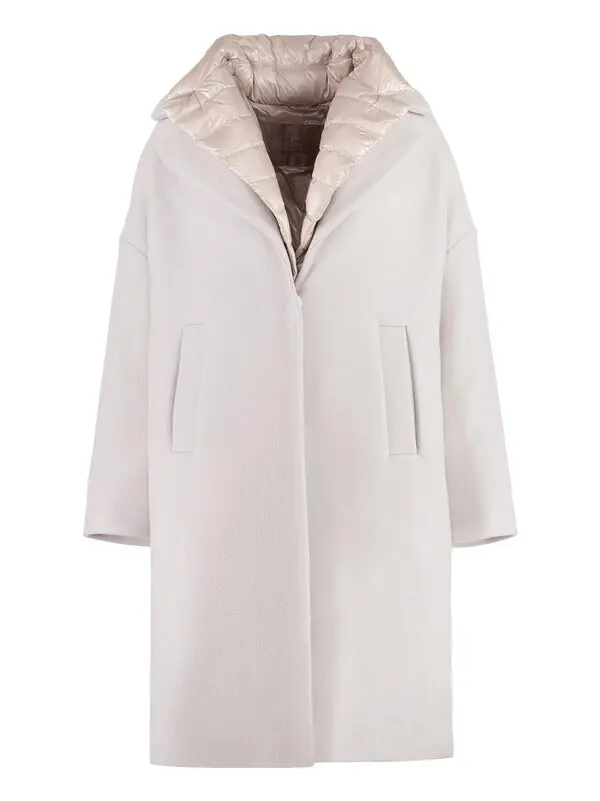 Herno Oversize Coat - Pink