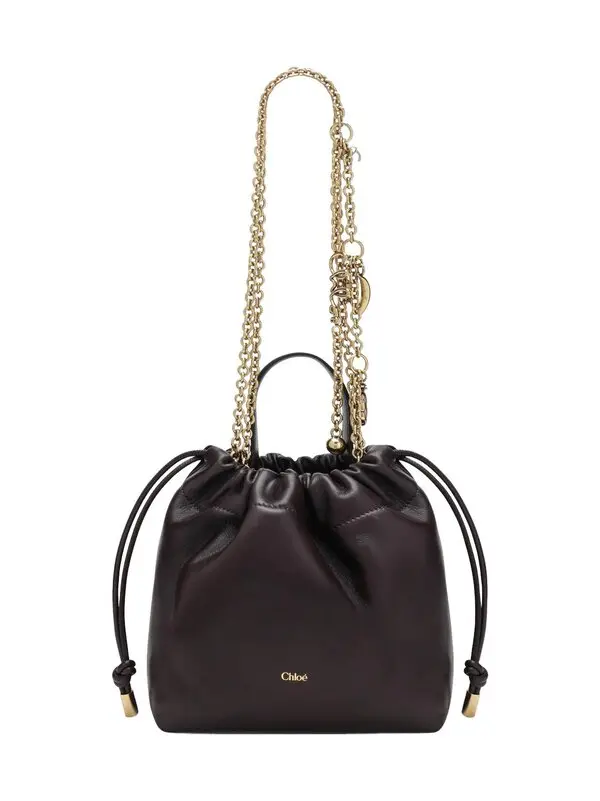 Chloé Mini Shoulder Bag With Chain - Purple