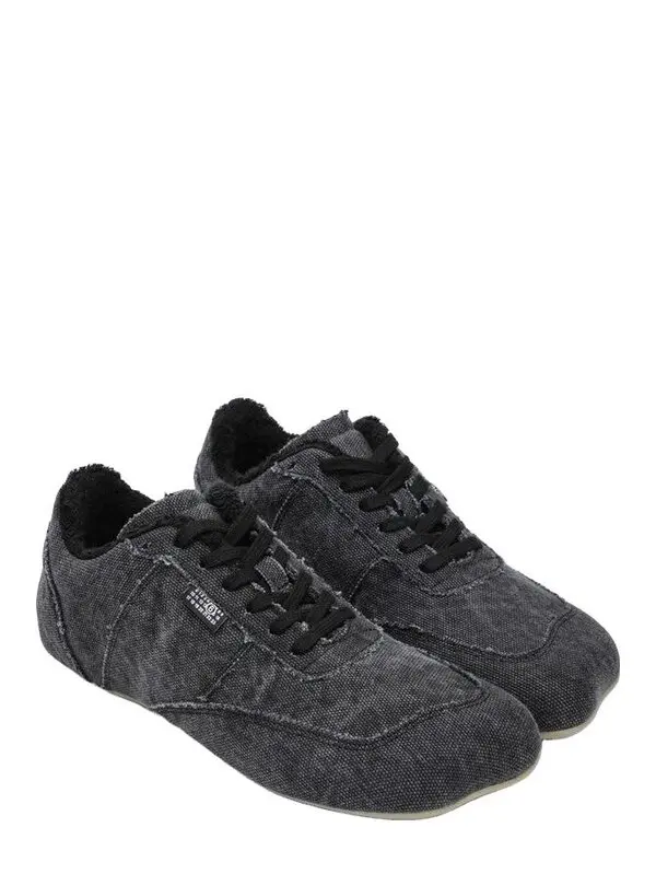 MAISON MARGIELA Anatomic Canvas Sneakers - Black