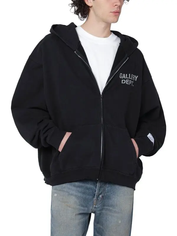 GALLERY DEPT. 90's Oversized Hoodie - Black