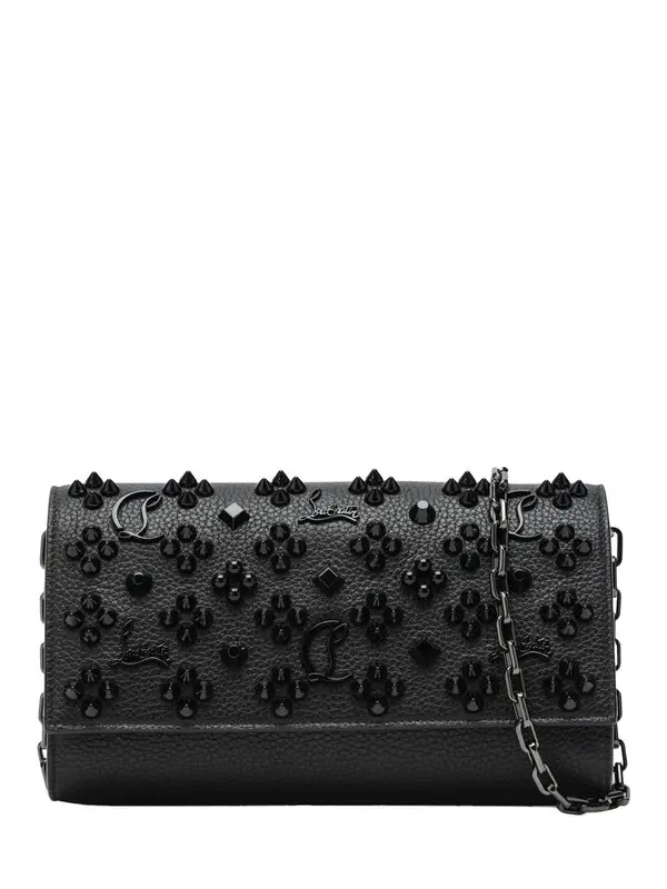 CHRISTIAN LOUBOUTIN Paloma Clutch - Black