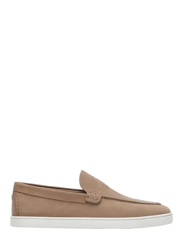 CHRISTIAN LOUBOUTIN Moonboat Loafers - Beige