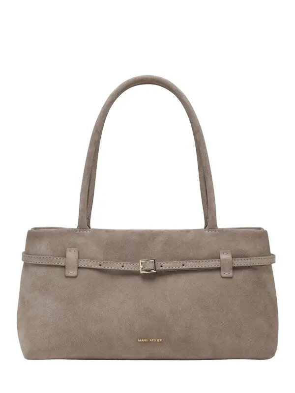 Manu Atelier Le Cambon East West Sughero Bag - Brown