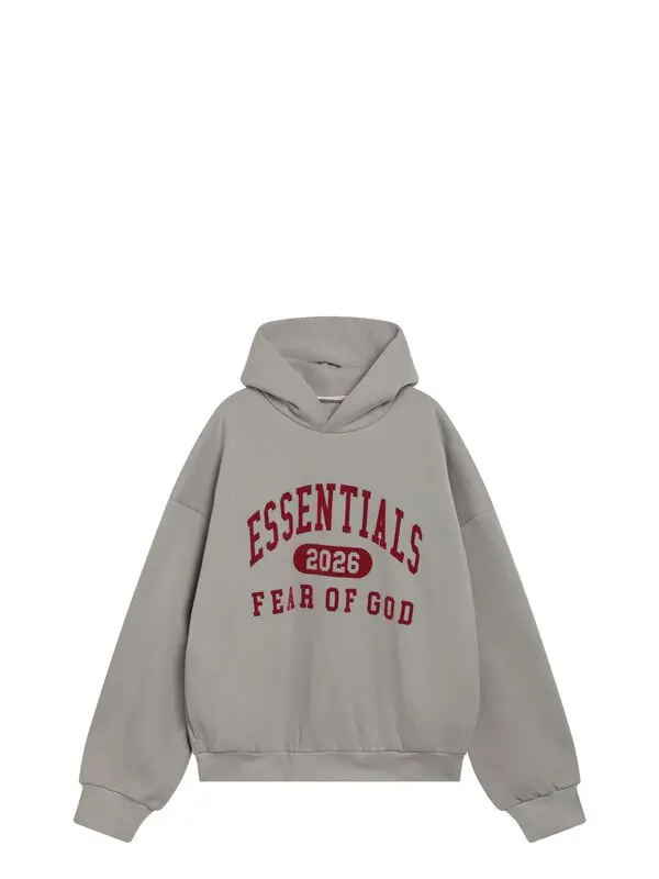 Fear Of God Logo Print Sweatshirt - Grey
