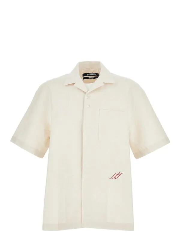Jacquemus La Chemise Romarin Shirt - White