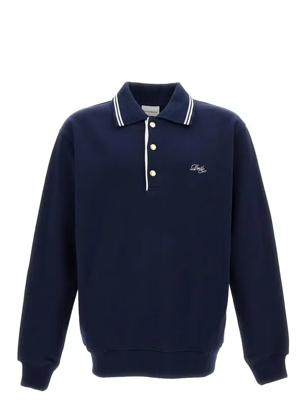 Drole De Monsieur Polo Shirt - Blue