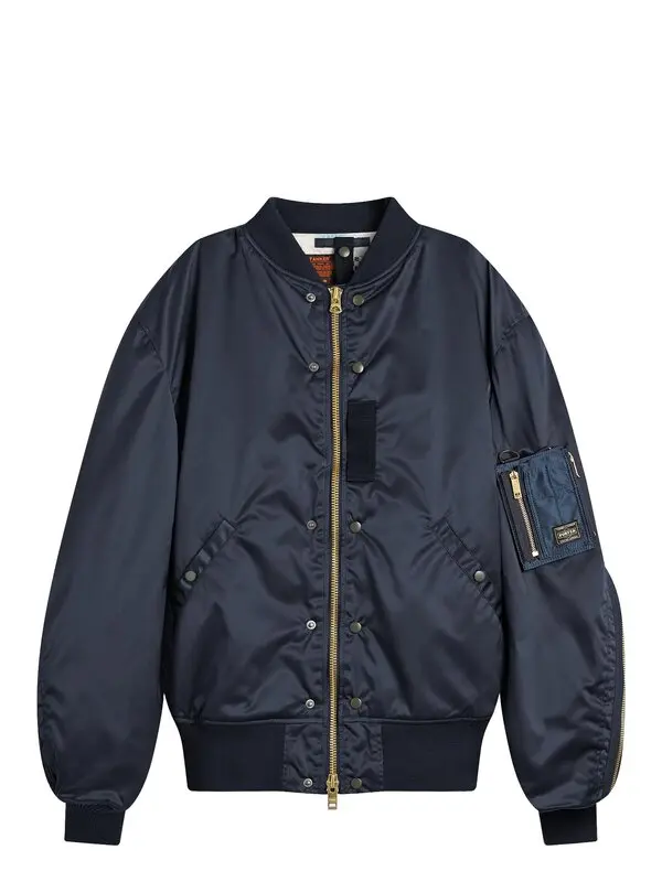 PORTER-YOSHIDA & CO Buzz Rickson’s X Porter Ma-1 Jacket - Navy