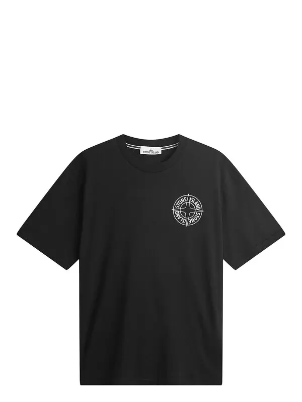 Stone Island Outline Compass T-shirt - Black