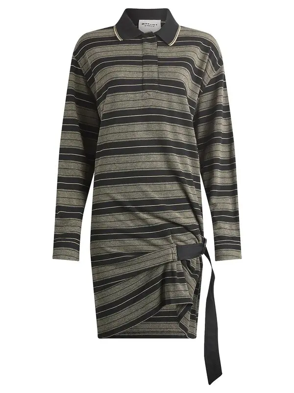 Isabel Marant Isea Mini Dress - Black/ecru