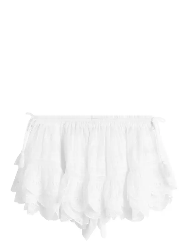 Isabel Marant Puria Mini Skirt - White
