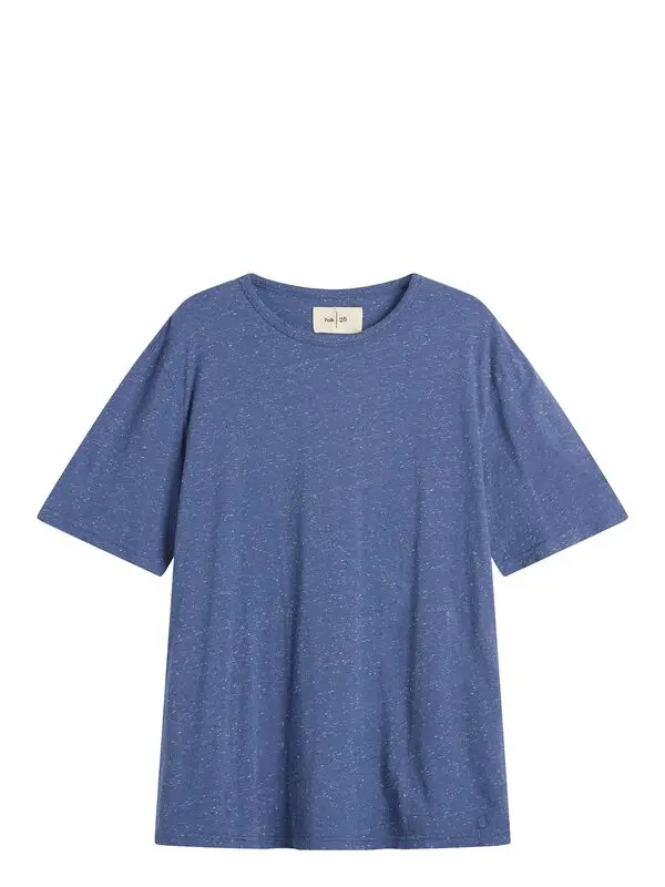 Folk Relaxed Assembly T-shirt - Indigo Nep