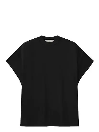 Fear Of God Essentials Satin Fleece 90's Muscle Tee Shirt - Vintage Black