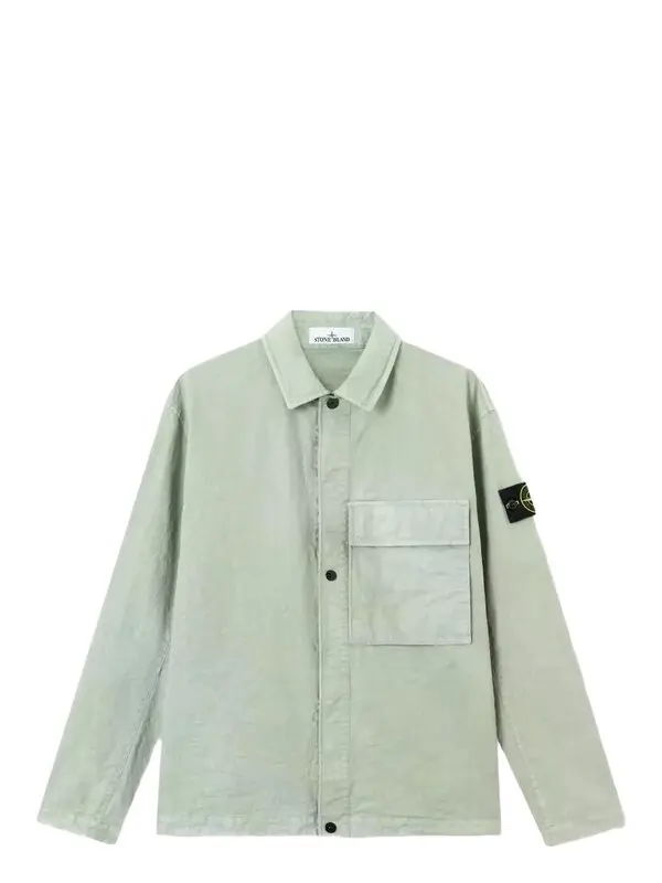 Stone Island Compass Badge Shirt - Green