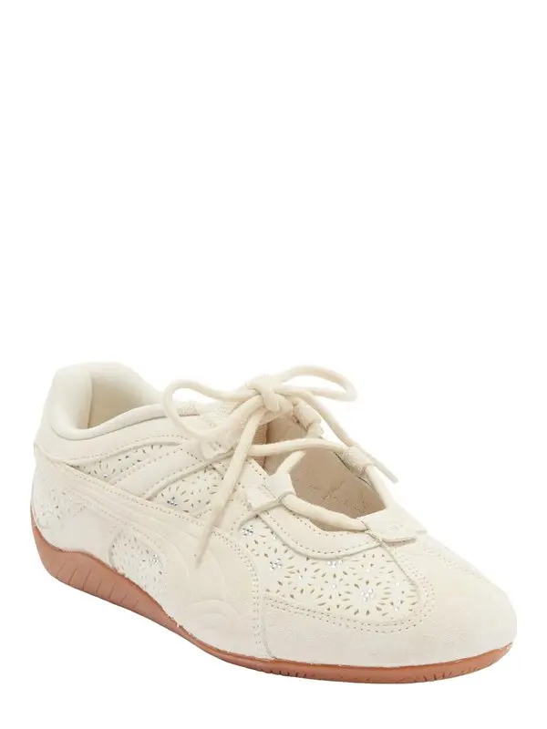 PUMA Speedcat Go Bejeweled Sneakers - White