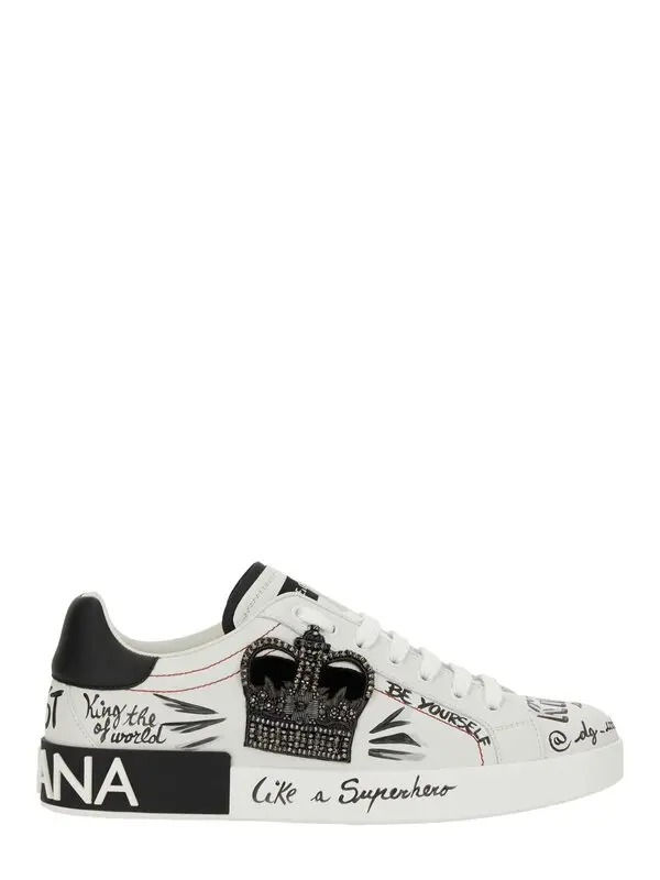 Dolce & Gabbana Portofino Sneakers - White