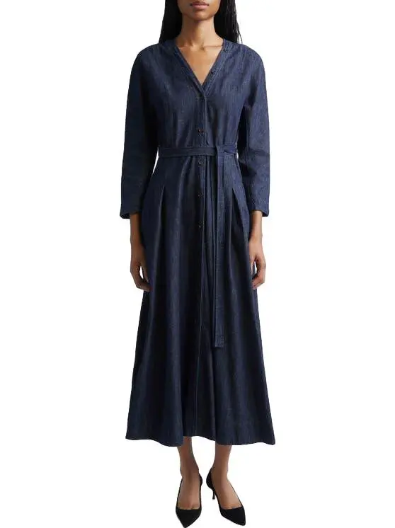 Max Mara Ambra Denim Dress - Ultramarine