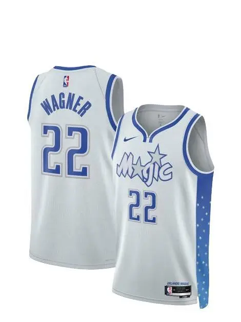Nike Franz Wagner Orlando Magic 2025/26 City Edition Swingman Jersey - Silver