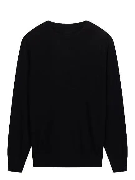 Gobi Cashmere Crew Neck Sweater - Blue Graphite