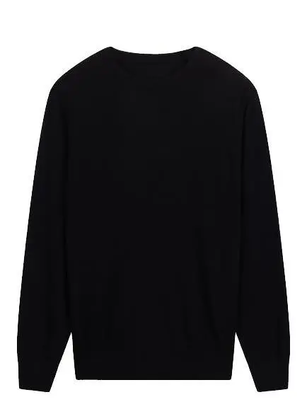 Gobi Cashmere Crew Neck Sweater - Blue Graphite