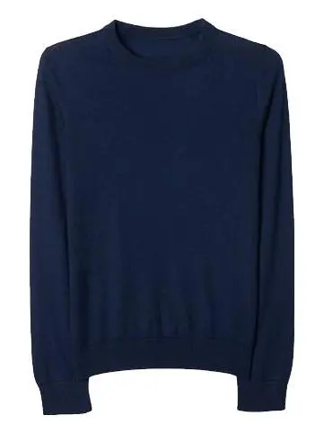 Gobi Cashmere Cashmere And Silk C-neck Sweater - Mood Indigo
