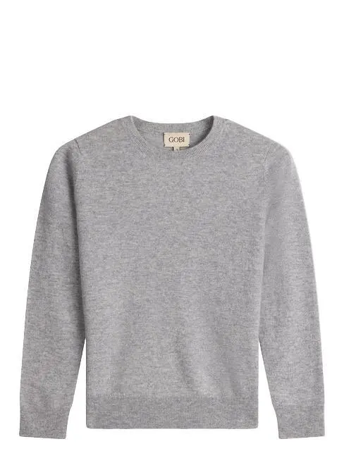Gobi Cashmere Timeless Crewneck Sweater - High Rise
