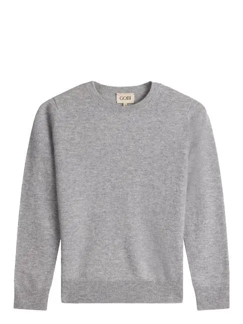 Gobi Cashmere Timeless Crewneck Sweater - High Rise