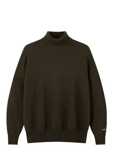Gobi Cashmere Turtleneck Cashmere Sweater - Capulet Olive