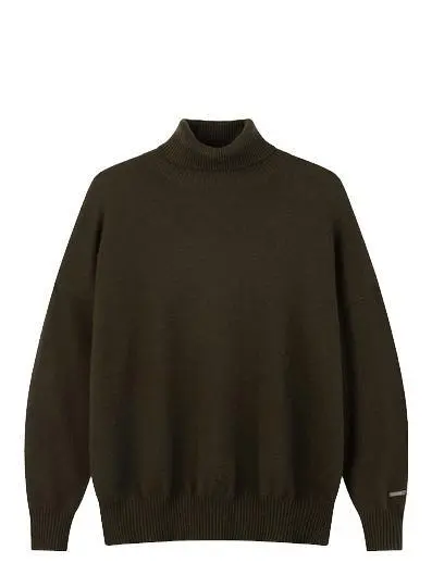 Gobi Cashmere Turtleneck Sweater - Capulet Olive