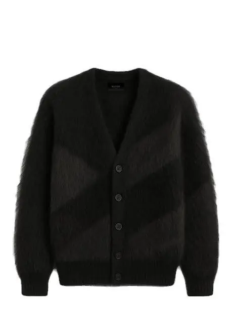 BLVCK Signature Mohair Cardigan - Black