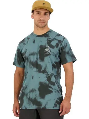 MONS ROYALE Icon Tie Dyed T-shirt - Sage Tie Dye