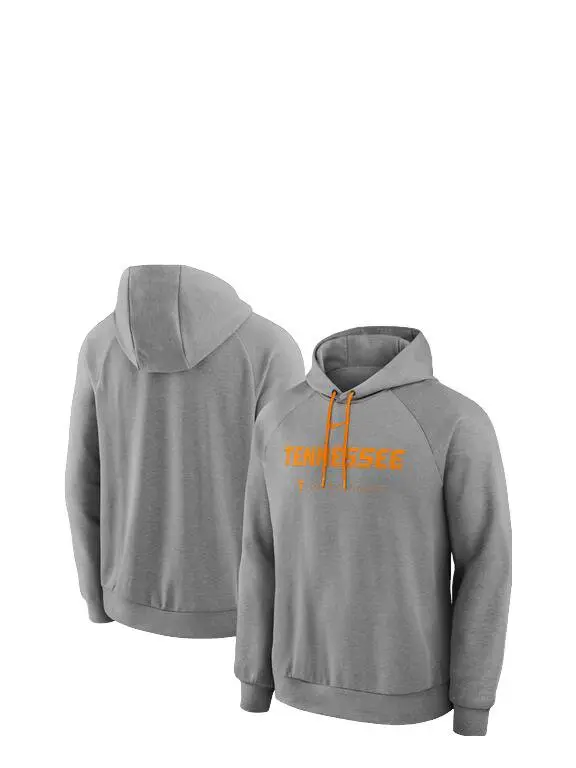 Nike Tennessee Volunteers 2025 Courtside Basketball Practice Raglan Dri-fit Hoodie - Gray