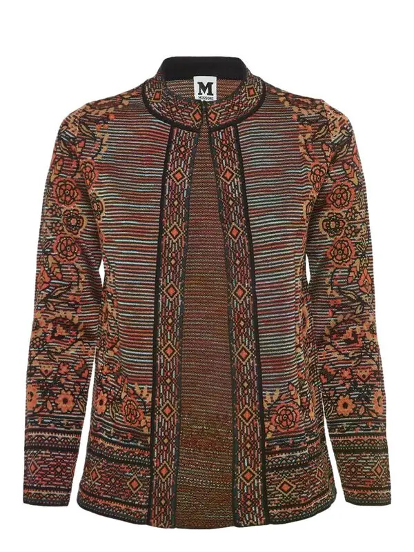 Missoni Mock-neck Cardigan - Orange