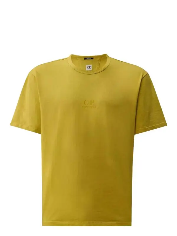 C.P. COMPANY Crew-neck T-shirt - Yellow