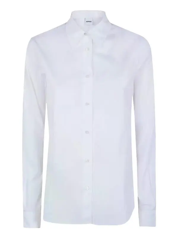 Aspesi Buttoned Shirt - White