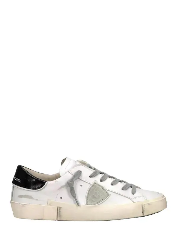 Philippe Model Prsx Triangle-motif Sneakers - White