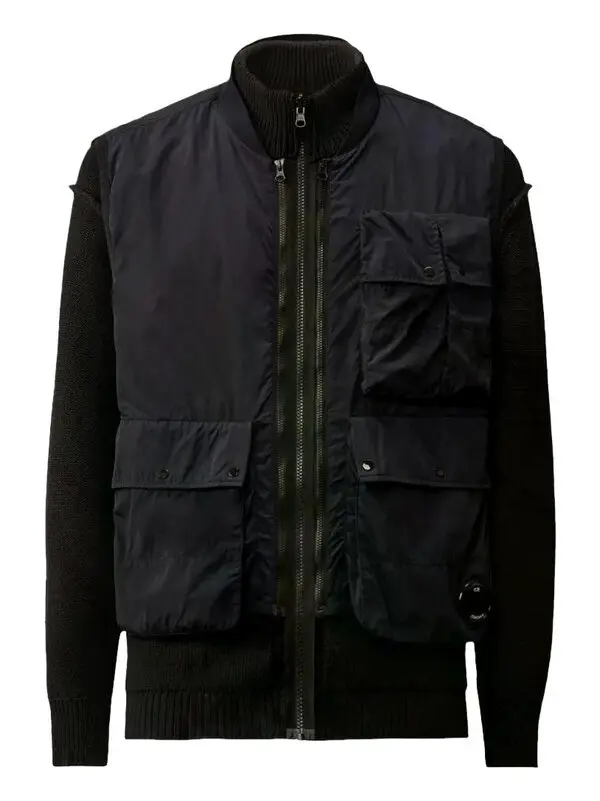 C.P. COMPANY Zip-pockets Jacket - Black