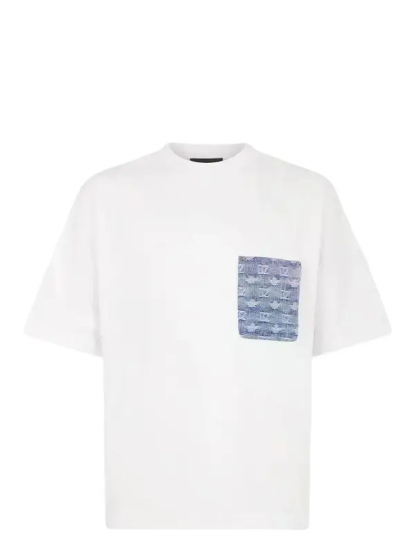 Dsquared2 Monogram Pocket Loose Fit T-shirt - White
