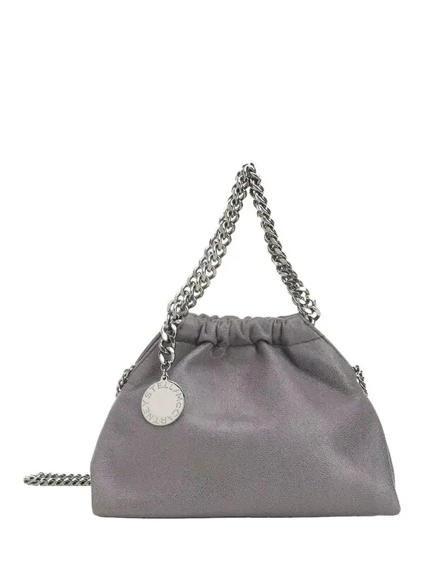 Stella McCartney Chain Charm Crossbody Bag - Grey