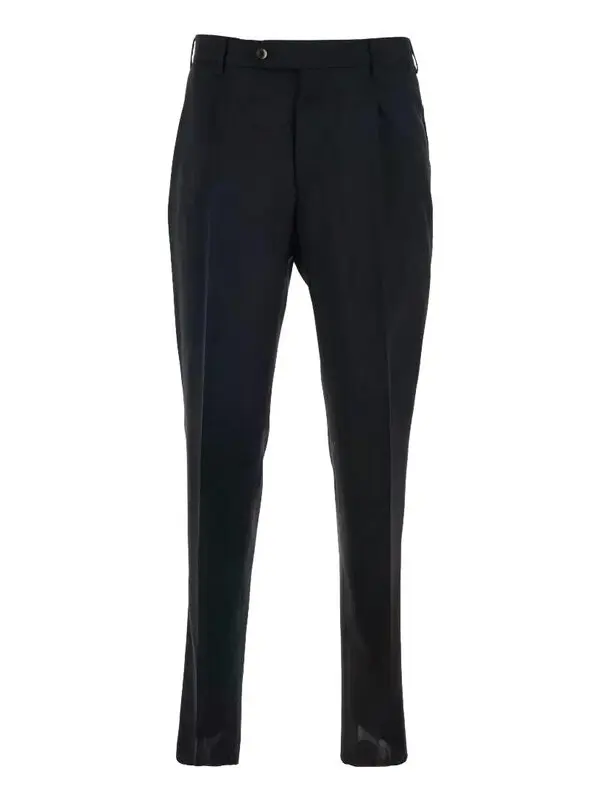 PT TORINO Button Trousers - Black