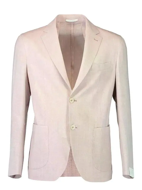 Eleventy Single-breasted Blazer - Pink